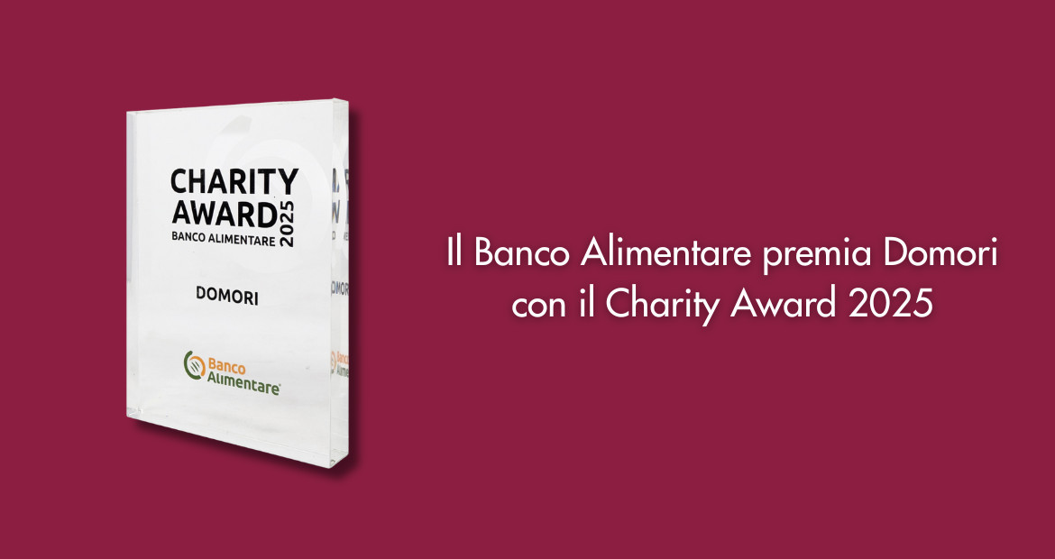 Banco Alimentare awards Domori with the Charity Award 2025 - Domori